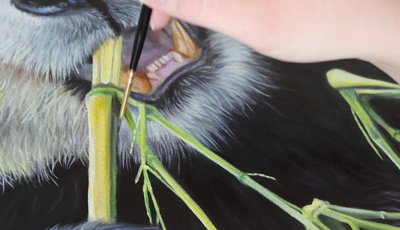 Oil Painting Pandas: A Step-by-Step Guide to Realistic Fur